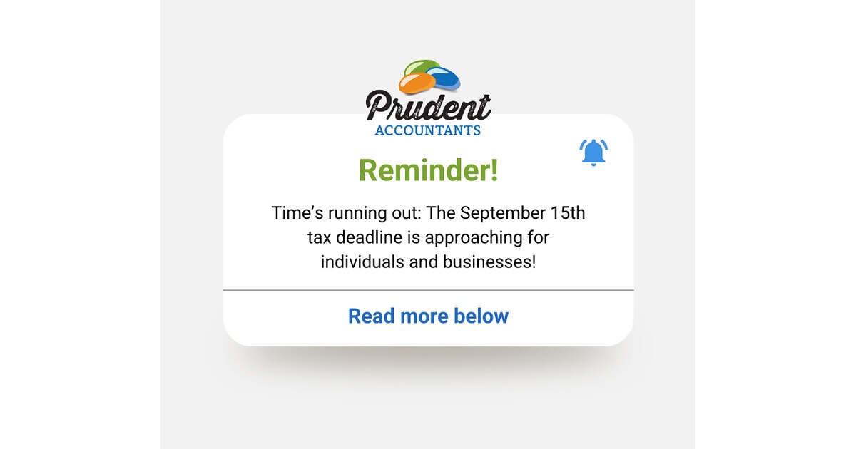 Minnesota Tax Deadlines September 2025: What to Know | Prudent Accountants