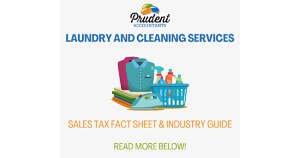 Laundry & Cleaning Services | Sales Tax Fact Sheet